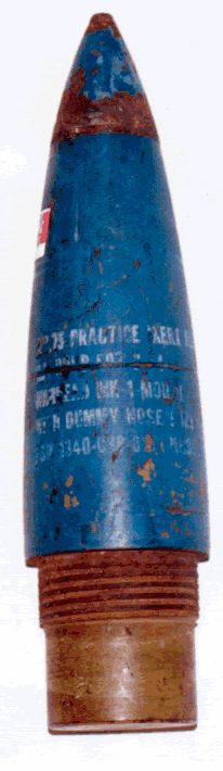 U.S. WARHEAD, ROCKET, 2.75-INCH, PRACTICE, MK 1 MOD 1, 3, 4, 5